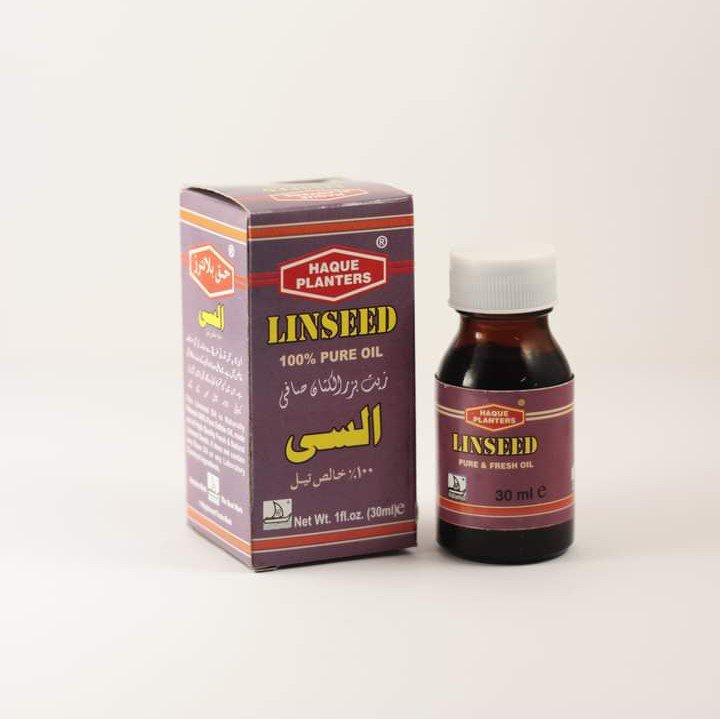 Pure Linseed Oil 120ml - Haque Planters I Pure & Herbal Oils